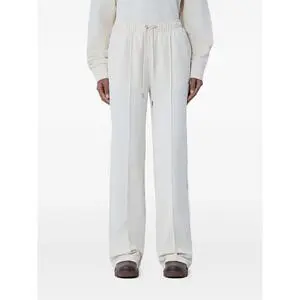 Moncler Neutrals Trousers Straight Trousers - Cream
