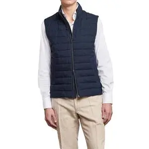 Herno Linen Down Gilet