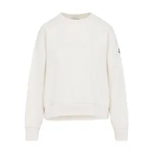 Moncler Neutrals Tops Sweatshirts - Cream
