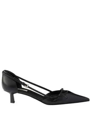 Prada Open-side Leather Pumps