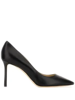 JIMMY CHOO Romy 85 Pointy Toe Pumps - Black