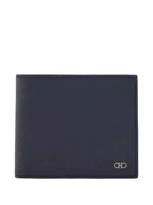 FERRAGAMO Micro Gancio Wallet - Blue