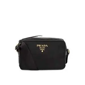 Prada Prada Nylon Logo Camera Bag Women Black
