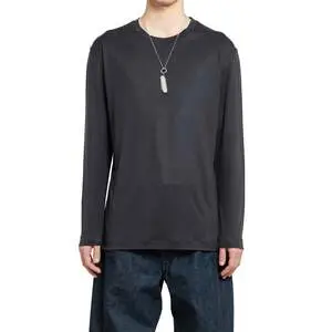 LEMAIRE Long Sleeve Silk T-shirt