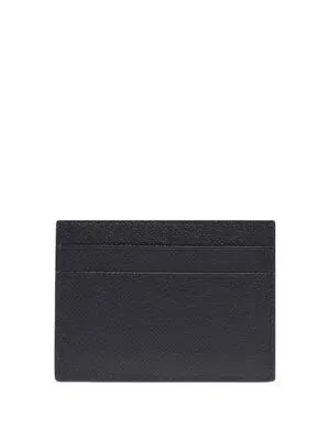 Balenciaga Logo-print Grained Leather Card Holder