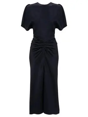 Victoria Beckham Bela Midi Dress - Blue