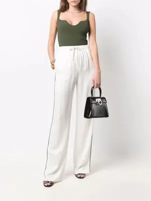 FERRAGAMO Calf Leather Iconic Top Handle Bag