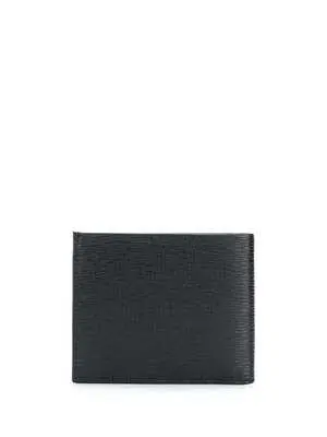 FERRAGAMO Two-tone Bi-fold Leather Wallet