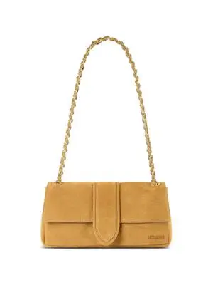 Jacquemus Le Bambino Chaîne In Suede - Brown