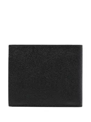 FERRAGAMO Gancini-plaque Grained Leather Wallet