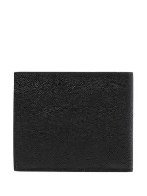 FERRAGAMO Gancini-plaque Grained Leather Wallet