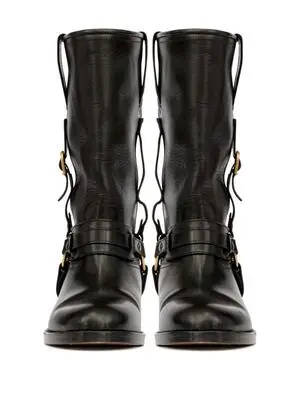 Isabel Marant Étoile Heiko Boots With Straps - Black