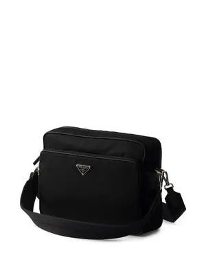 Prada Logo-plaque Nylon Messenger Bag