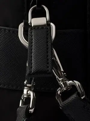 Prada Logo-plaque Nylon Messenger Bag