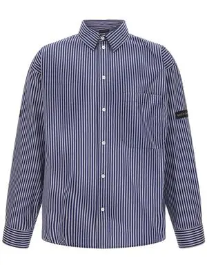 Balenciaga Camicia A Righe - Blue