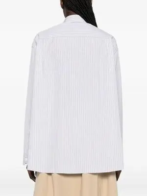 Prada Double-stripe Cotton Poplin Shirt