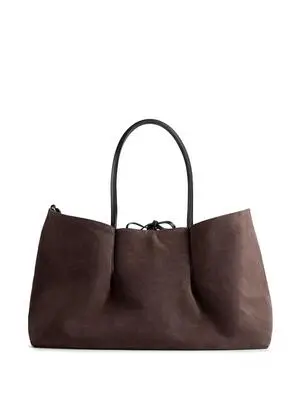 Bottega Veneta Pinacoteca Grande Reversible Tote Bag - Black