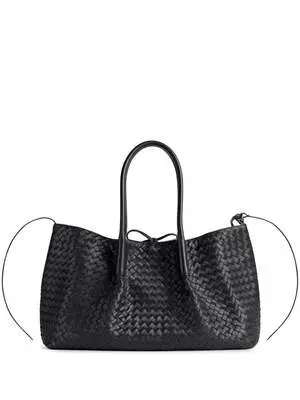 Bottega Veneta Pinacoteca Grande Reversible Tote Bag - Black