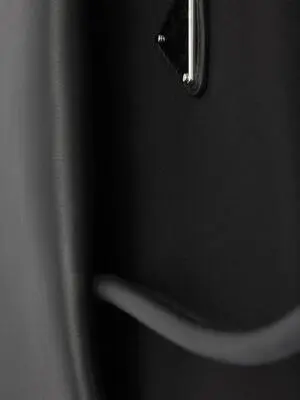Prada Passage Medium Leather Bag With Re-nylon Flap