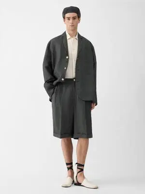 Jacquemus Le Short Pastro In Linen