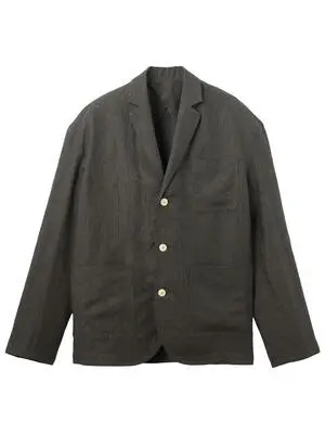 Jacquemus La Veste Pastro In Linen - Gray