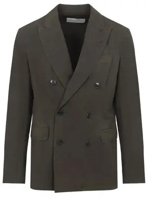 Dries Van Noten Balto Double-breasted Blazer - Green