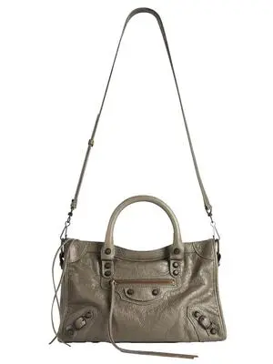 Balenciaga Leather Le City Bag S - Green