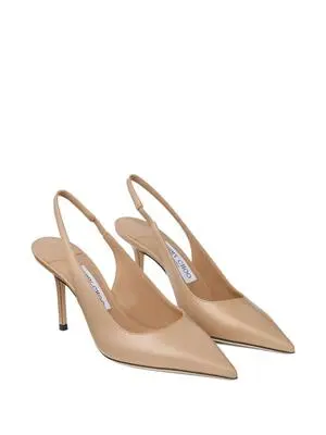 JIMMY CHOO Love Sling Back 85 Leather Pumps - Multicolor