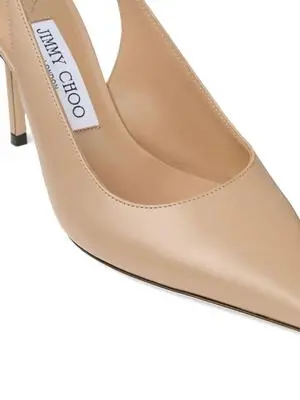 JIMMY CHOO Love Sling Back 85 Leather Pumps - Multicolor