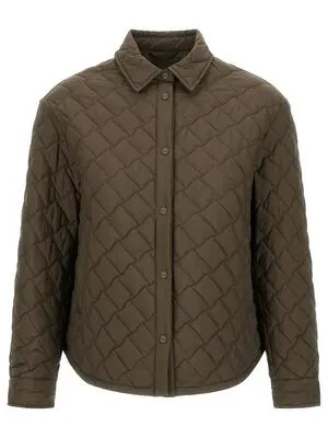Herno Quilted Ecoage Waterproof Shacket