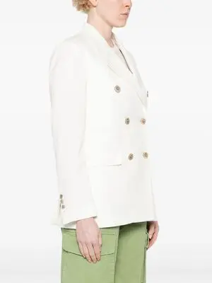 GOLDEN GOOSE Double-breasted Wool Blend Blazer