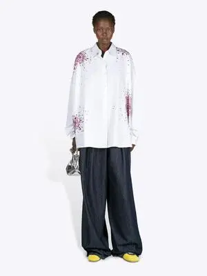 Dries Van Noten Casia Emb 3314 W.w.shirt - White