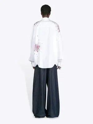 Dries Van Noten Casia Emb 3314 W.w.shirt - White