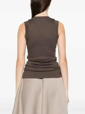 Brunello Cucinelli Stretch Cotton Tank Top