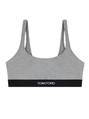 TOM FORD Modal Signature Bralette - Gray