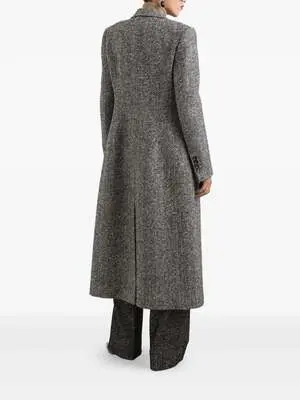 Dolce & Gabbana Wool Herringbone Trousers