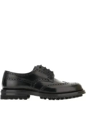 Church's Brogue Derby Shoes - Black