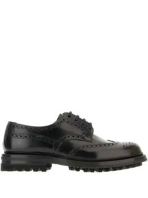 Church's Brogue Derby Shoes - Black