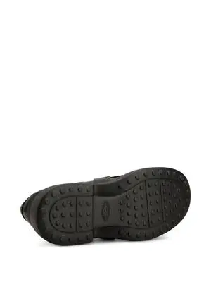 TOD'S Leather Chunky Loafers With Metal Buckle And Rings