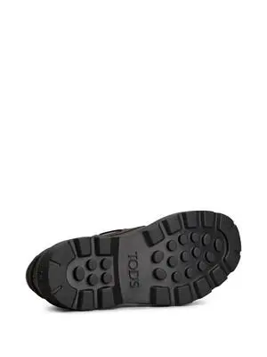 TOD'S Lug Sole Leather Boat Shoes