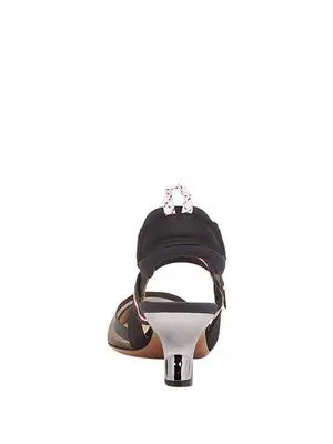 Fendi Tech Mesh Colibrì Slingbacks