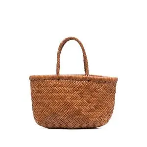 Dragon Diffusion Interwoven Leather Tote Bag
