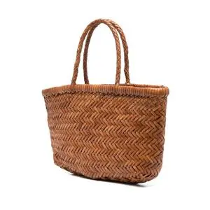 Dragon Diffusion Interwoven Leather Tote Bag