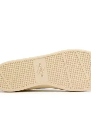 Valentino Garavani Royco Nappa Leather Sneakers - White