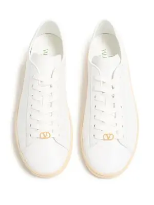 Valentino Garavani Royco Nappa Leather Sneakers - White