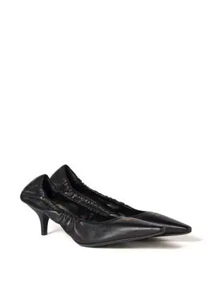 Miu Miu Nappa Leather Pumps - Black