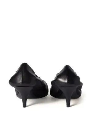 Miu Miu Nappa Leather Pumps - Black
