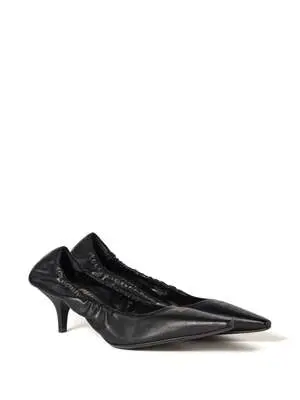 Miu Miu Nappa Leather Pumps - Black