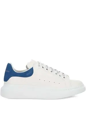 Alexander McQueen Oversized Sneakers In /paris Blue - White