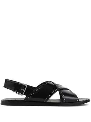 Church's Crossover Flat Sandals - Black